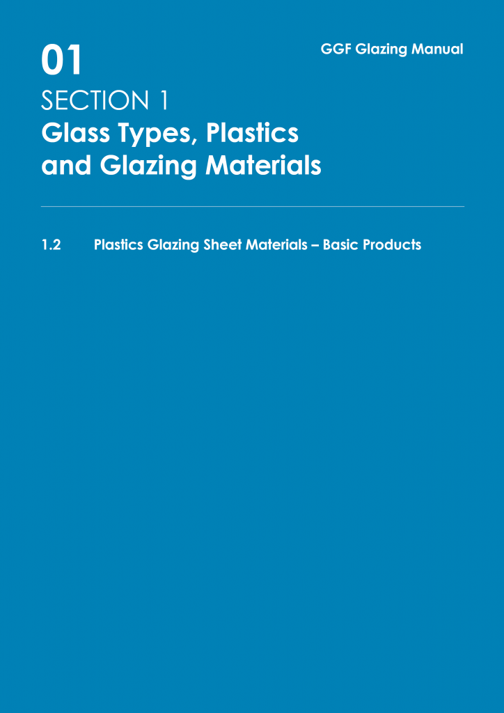 1.2 Cover page - Glass and Glazing Federation