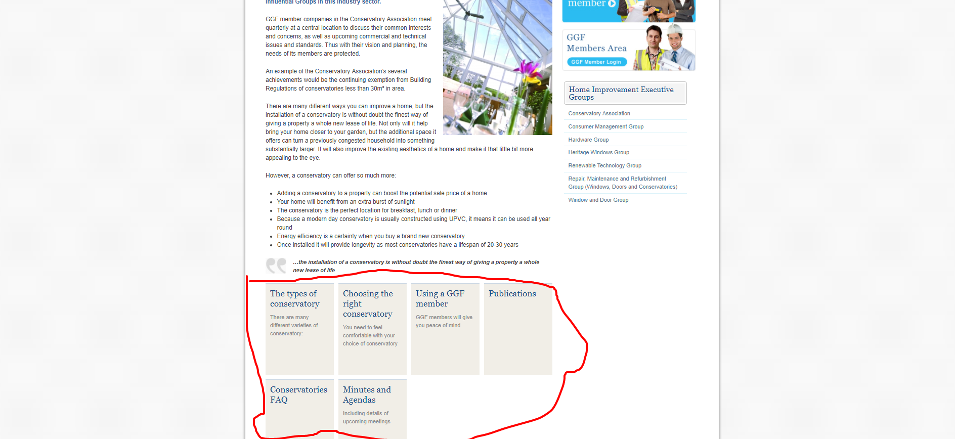 Conservatories Conservatory Association GGF Glass Glazing Federation