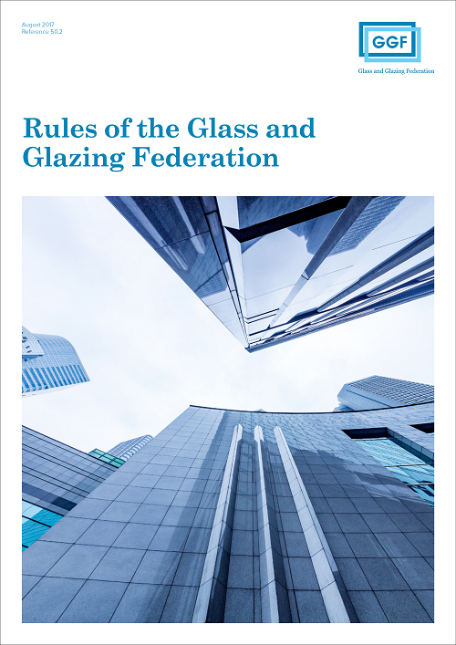 50.2 - Rules of the Glass and Glazing Federation - cover - Glass and ...