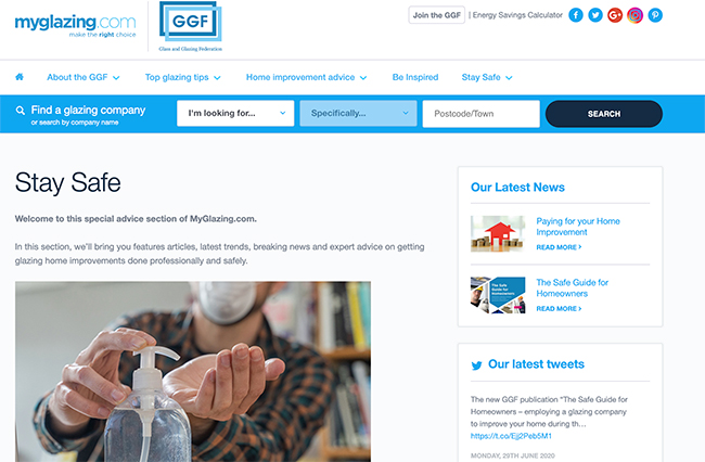 STAY_SAFE_HEADER_MF - Glass and Glazing Federation